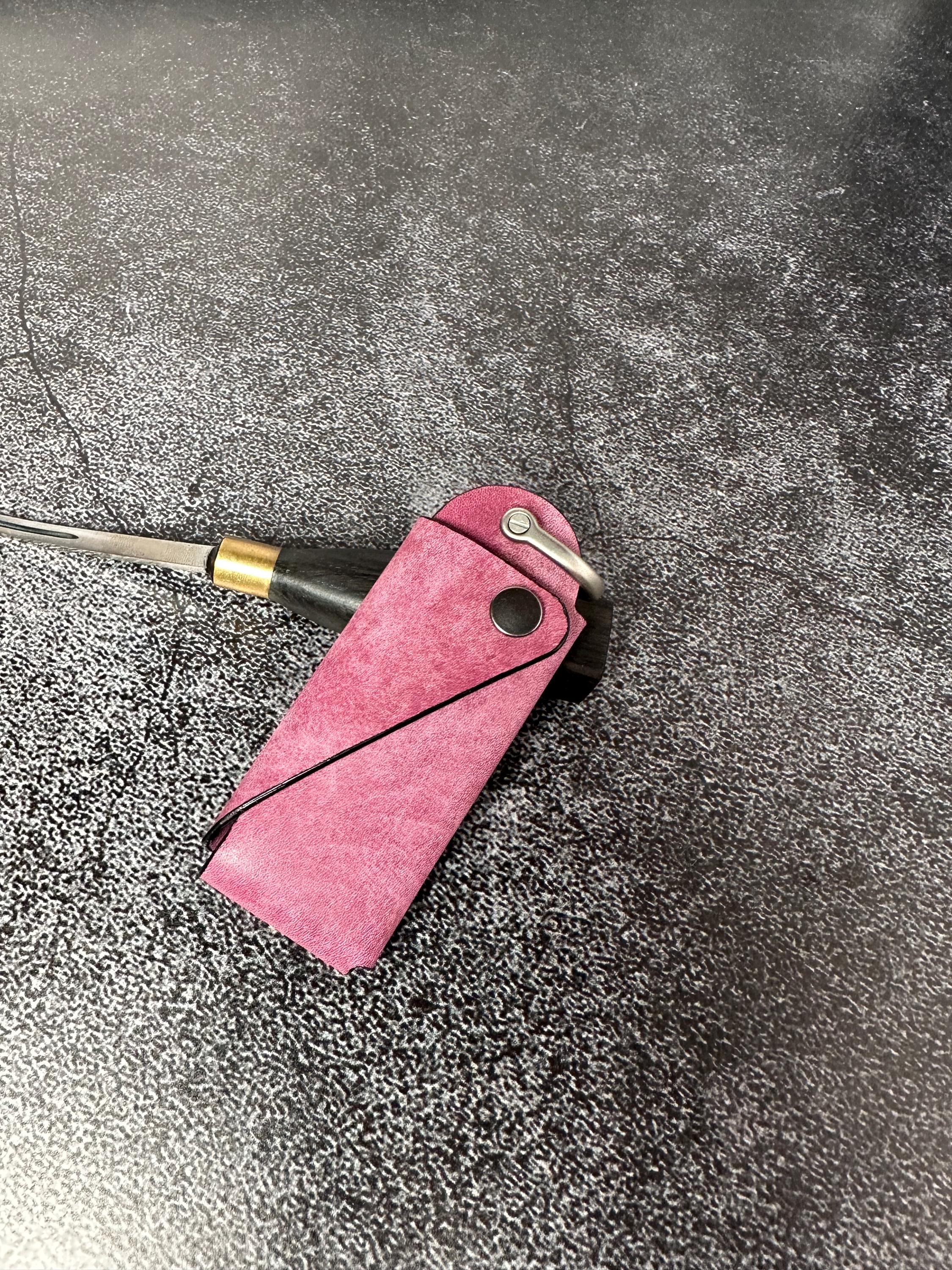 Leather Key Chain PDF Pattern – DIY Key Ring Template (digital Download ...