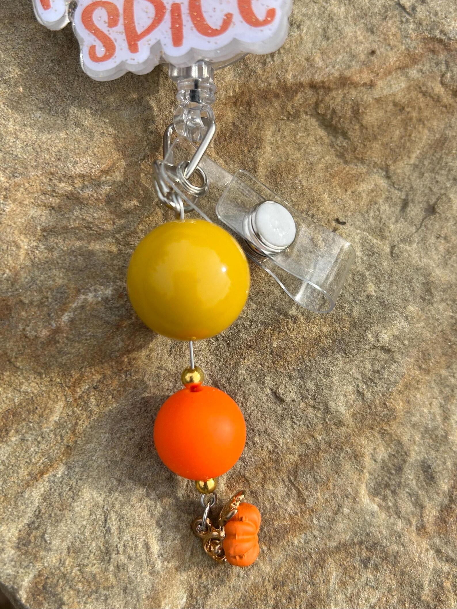 Cute Fall Badge for Nurse, Autumn Badge Reel, Alligator Clip ...