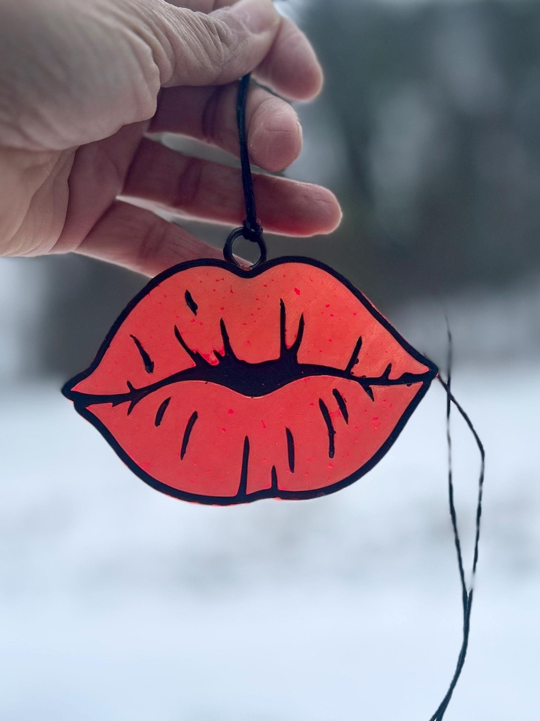 Chic Lips Air Freshener: Glam Car/home Decor - Etsy