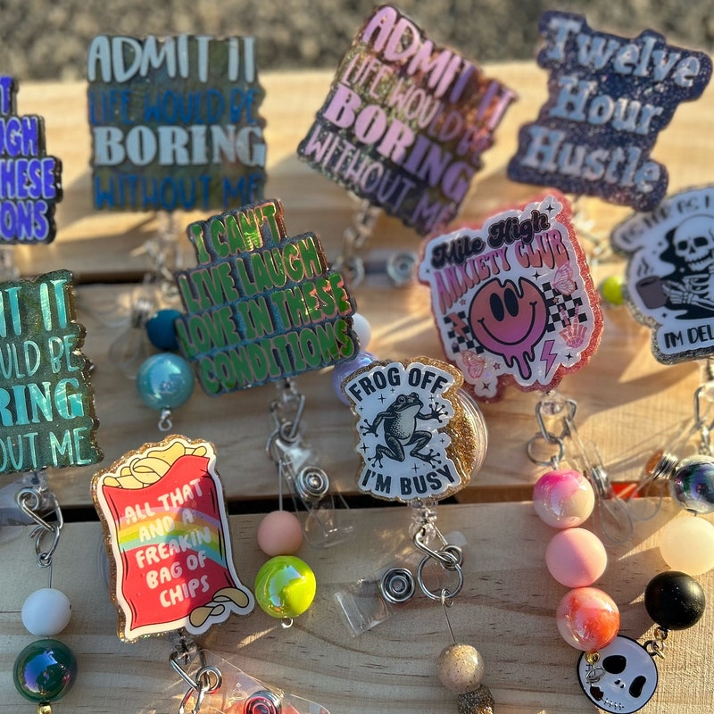 Funny Badge Reels - Etsy