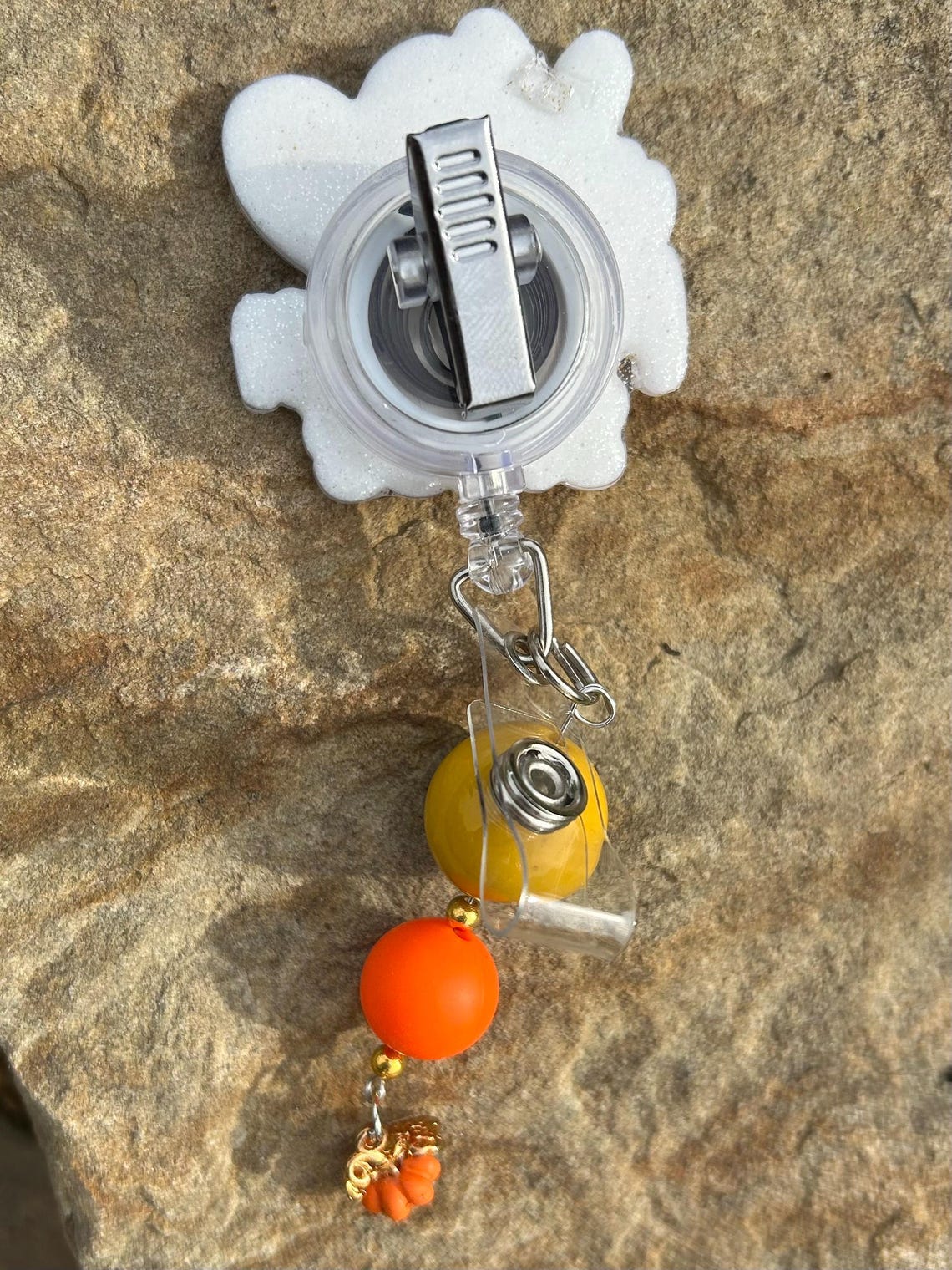 Cute Fall Badge for Nurse, Autumn Badge Reel, Alligator Clip ...