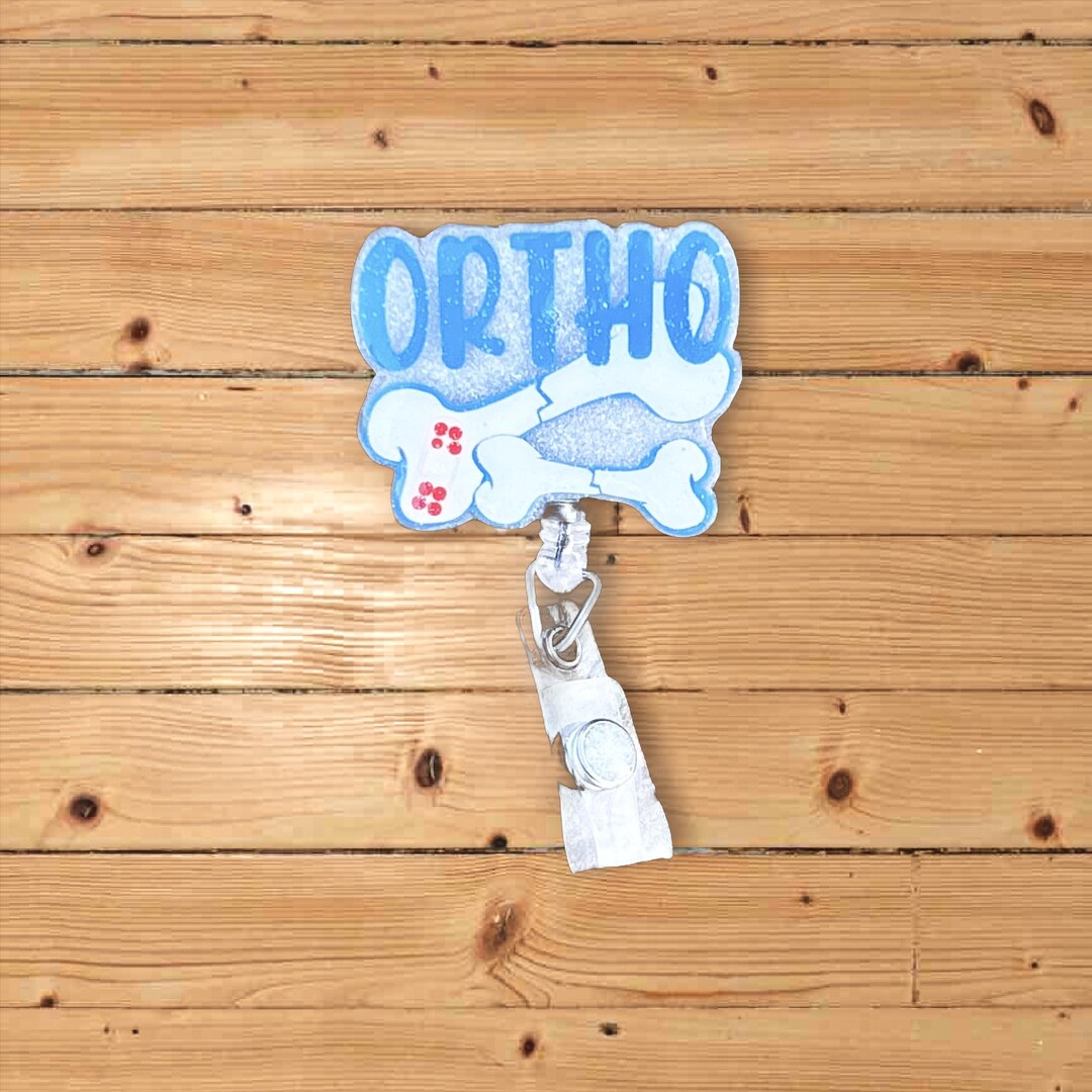 Ortho Badge Reel,cute Badge Reel,nurse Name Badge,retractable Badge ...