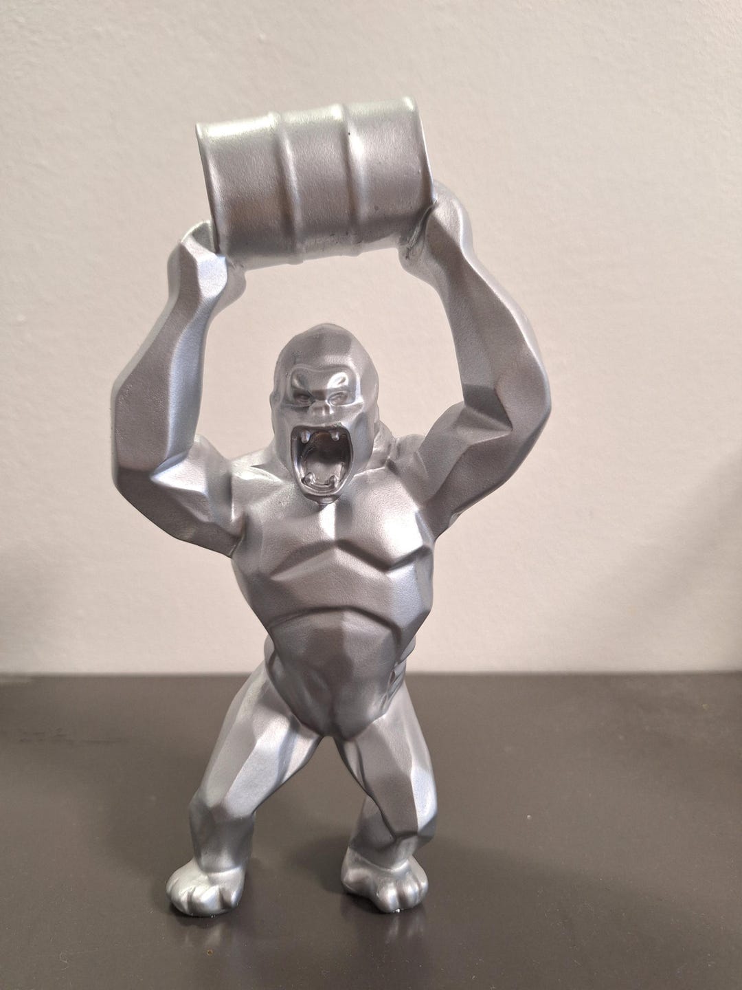 Custom Resin Gorilla Figurine - Etsy
