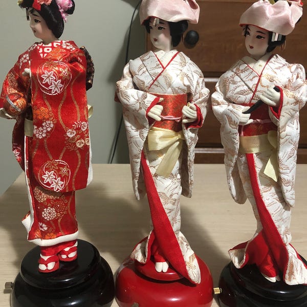 Geisha Traditional Doll - Etsy