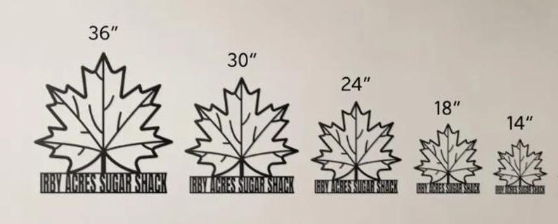 Personalized Maple Syrup Sign: Custom Sugar Shack Metal Wall Art - Etsy