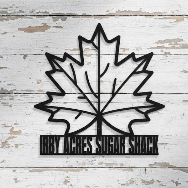 Maple Syrup Sign - Etsy