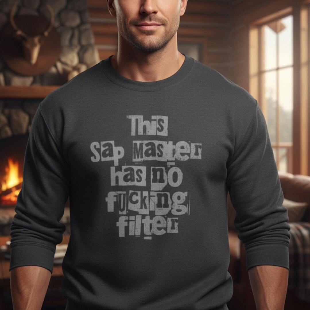 Sap Master No Filter Shirt, Maple Syrup T-shirt, Funny Sugar Shack Tee ...