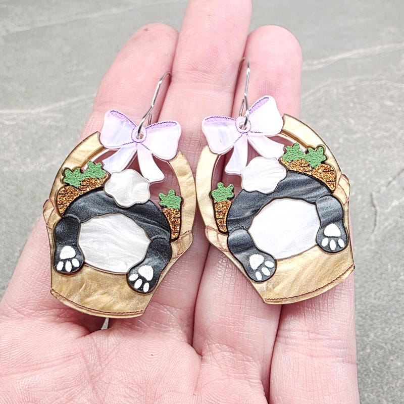 Easter Acrylic Jewelry - Etsy