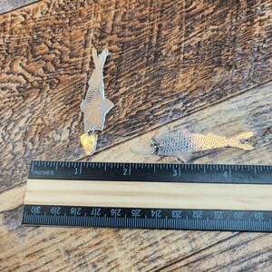 Weird Iridescent Anchovy Acrylic Laser Cut Earrings Funky Whimsical ...