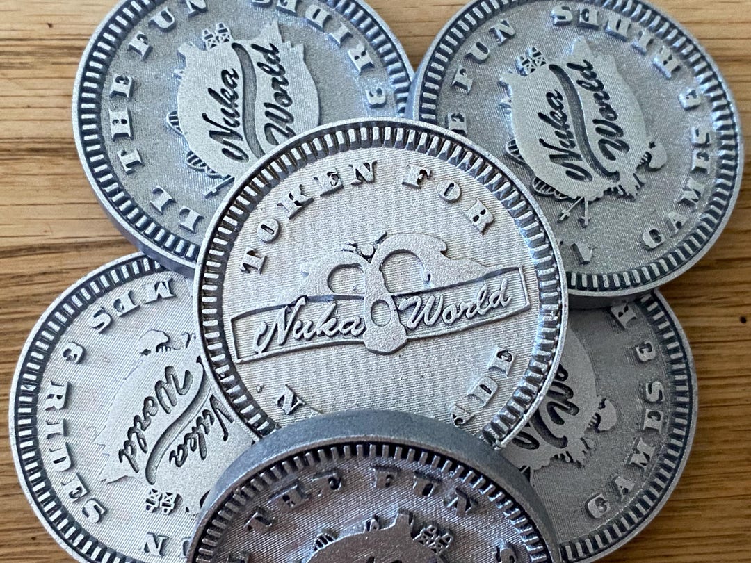 Fallout - Nuka World Token - Etsy
