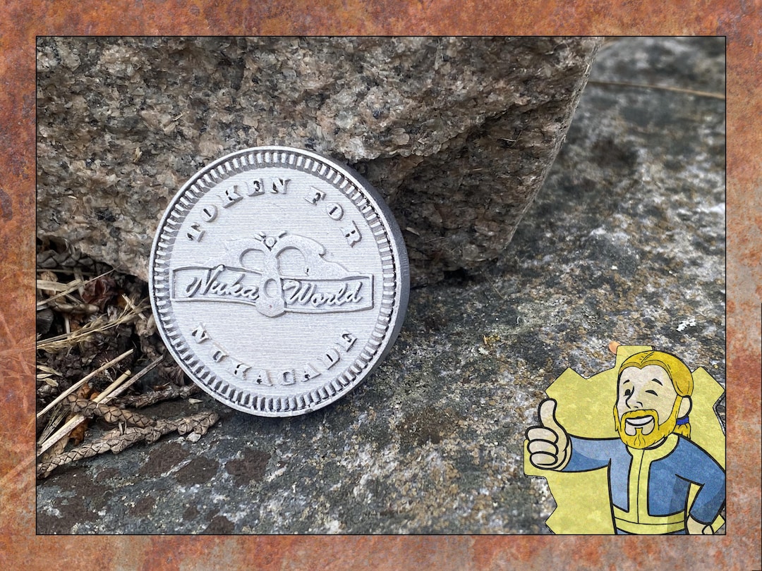 Fallout - Nuka World Token - Etsy
