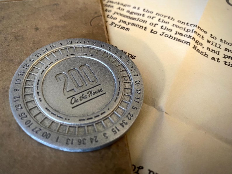 Fallout Platinum Chip - Etsy