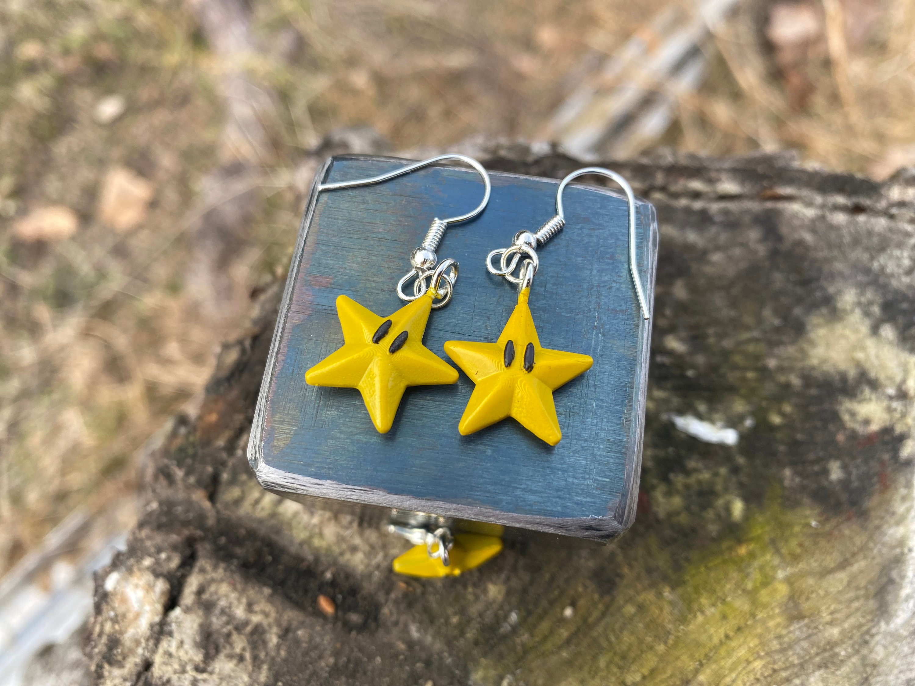 Super Mario - Star & Pendant - Etsy
