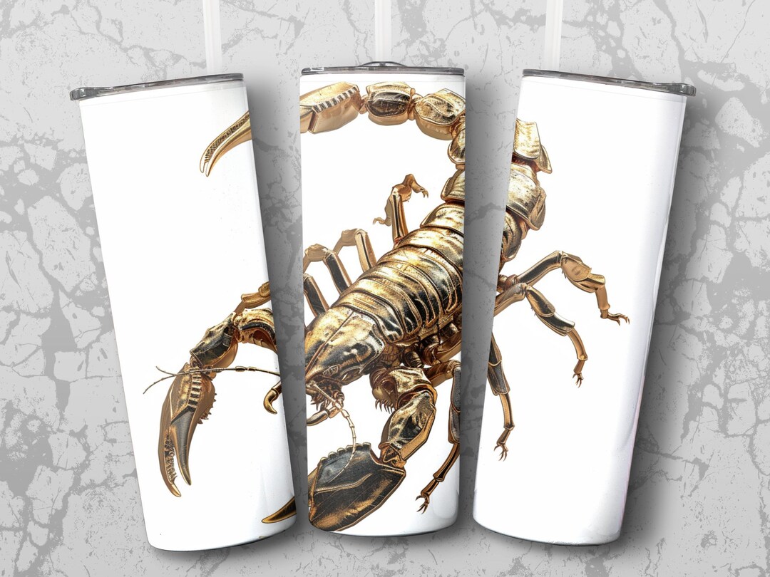 Golden Scorpion Sublimation Digital Download, High Resolution Gold ...