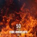 50 Realistic Fire Photo Overlays: Cinematic Effects (digital Download ...