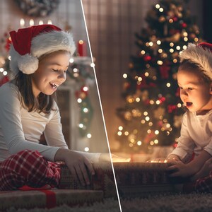 50 Winter Wonderland Photoshop Actions | Portrait Actions, Christmas ...