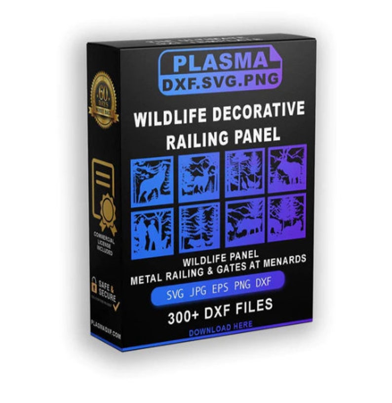 10000+ DXF Files for Plasma Laser CNC Machines. Dxf, Svg, Cdr, Eps, Png ...