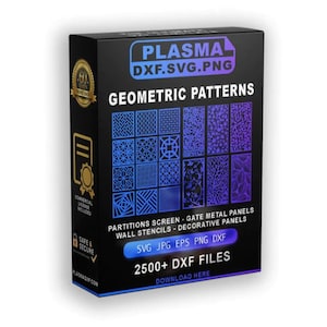 10000+ DXF Files for Plasma Laser CNC Machines. Dxf, Svg, Cdr, Eps, Png ...