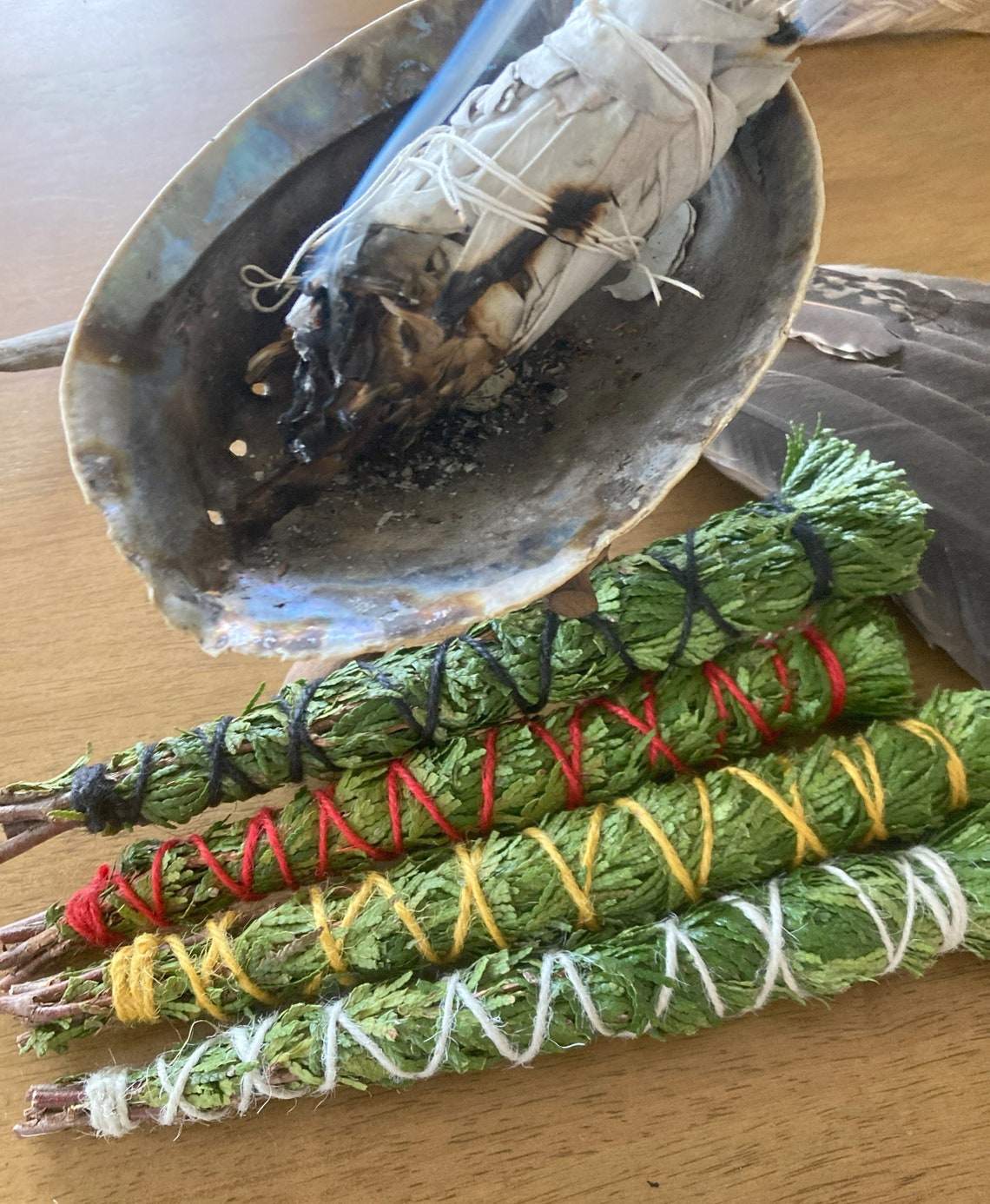 Cedar Smudge Sticks, Western Red Cedar, Cleansing, Clearing, Incense ...