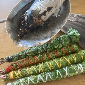 Cedar Smudge Sticks, Western Red Cedar, Cleansing, Clearing, Incense ...