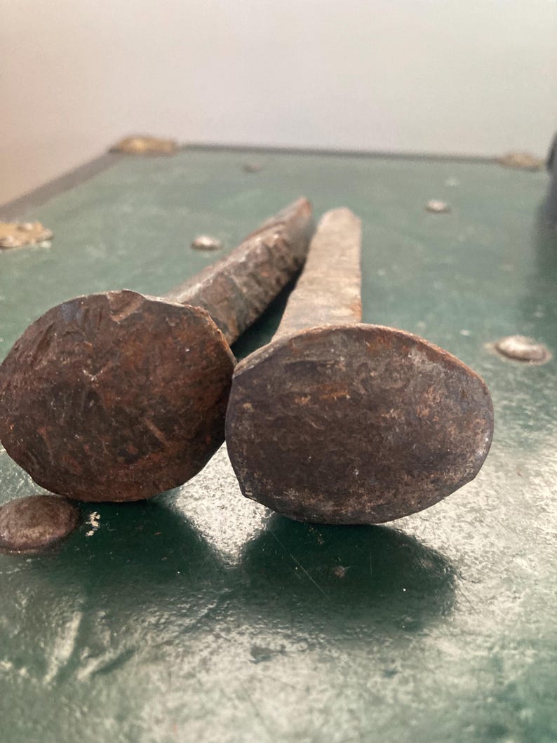 Rail Road Spikes. From Old Mine Area Lucky Load Mine. Antique ...