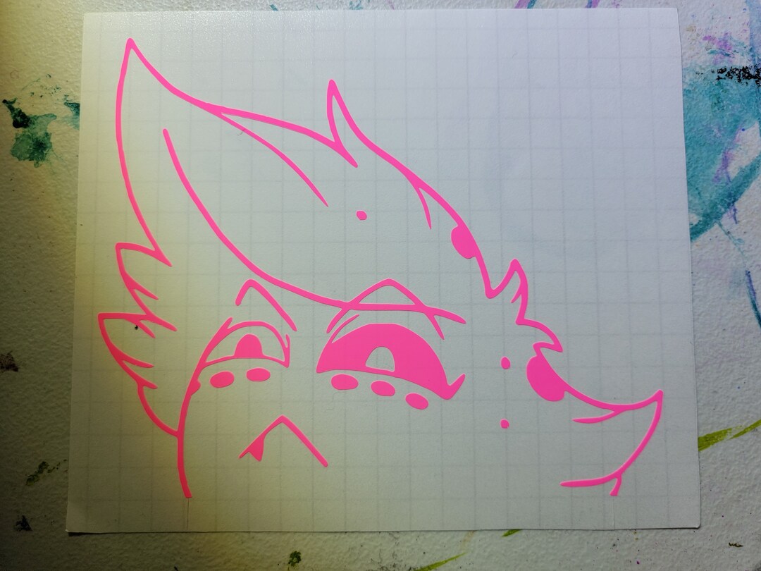 Angel Dust Window Decal - Etsy