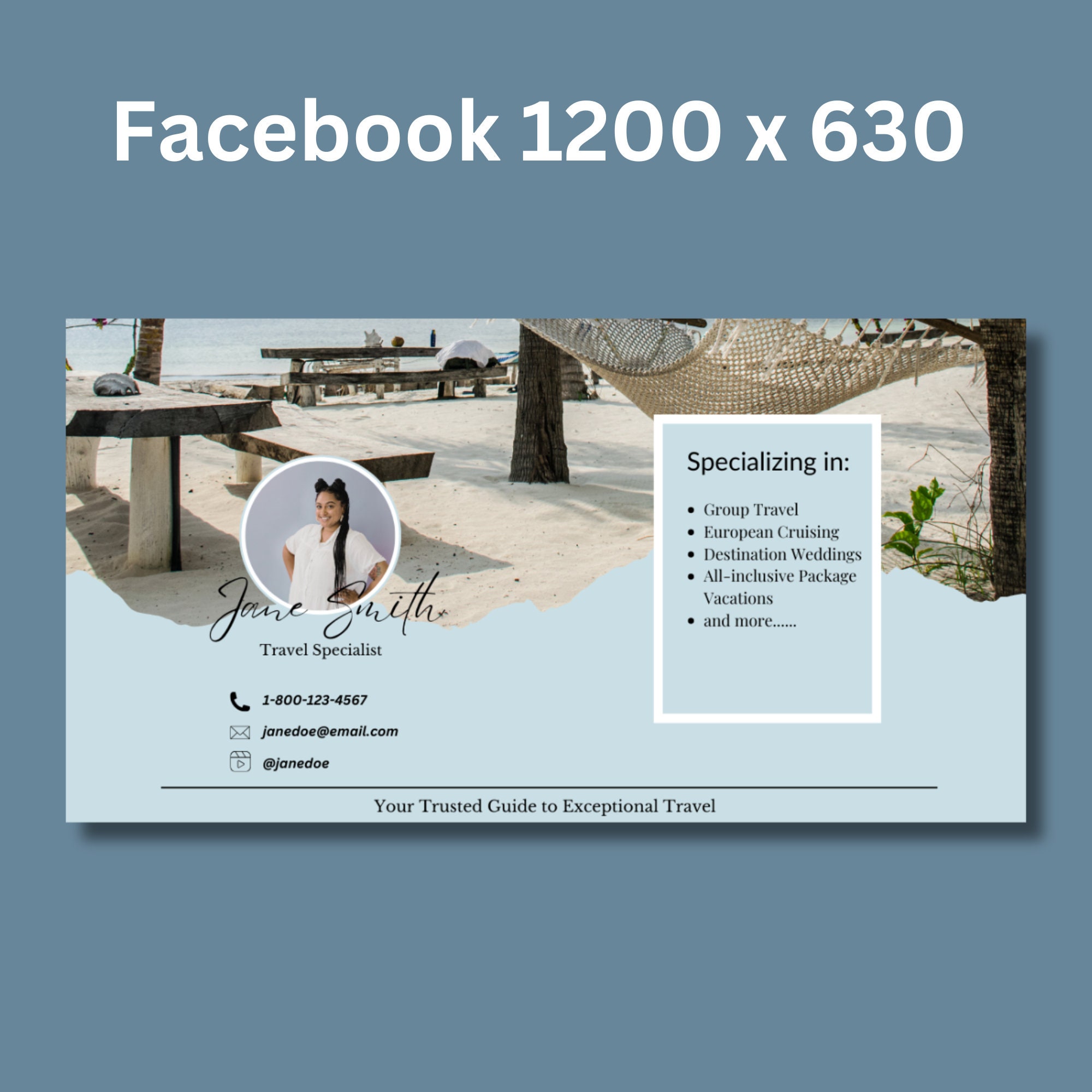 Travel Agent Introduction Flyer Template, Travel Agency Instagram and ...