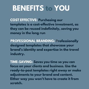 Travel Agent Introduction Flyer Template, Travel Agency Instagram and ...