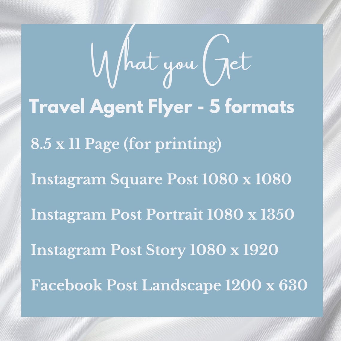 Travel Agent Introduction Flyer Template, Travel Agency Instagram and ...