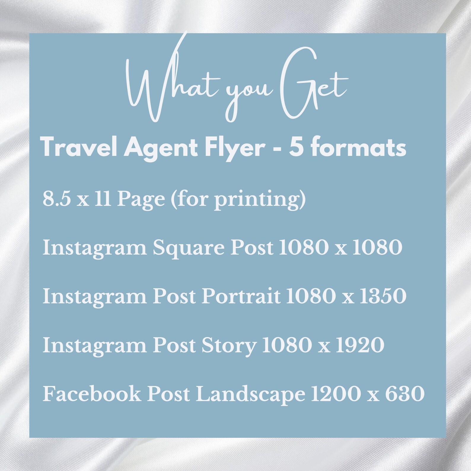 Travel Agent Introduction Flyer Template, Travel Agency Instagram and ...