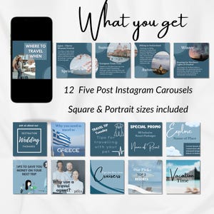Travel Agent Instagram Carousel, Instagram Engagement, Travel Instagram ...