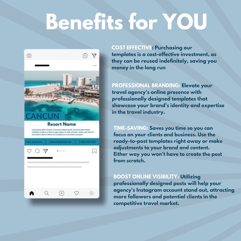 Travel Agent Instagram Posts, Travel Agent Social Media, Travel IG ...