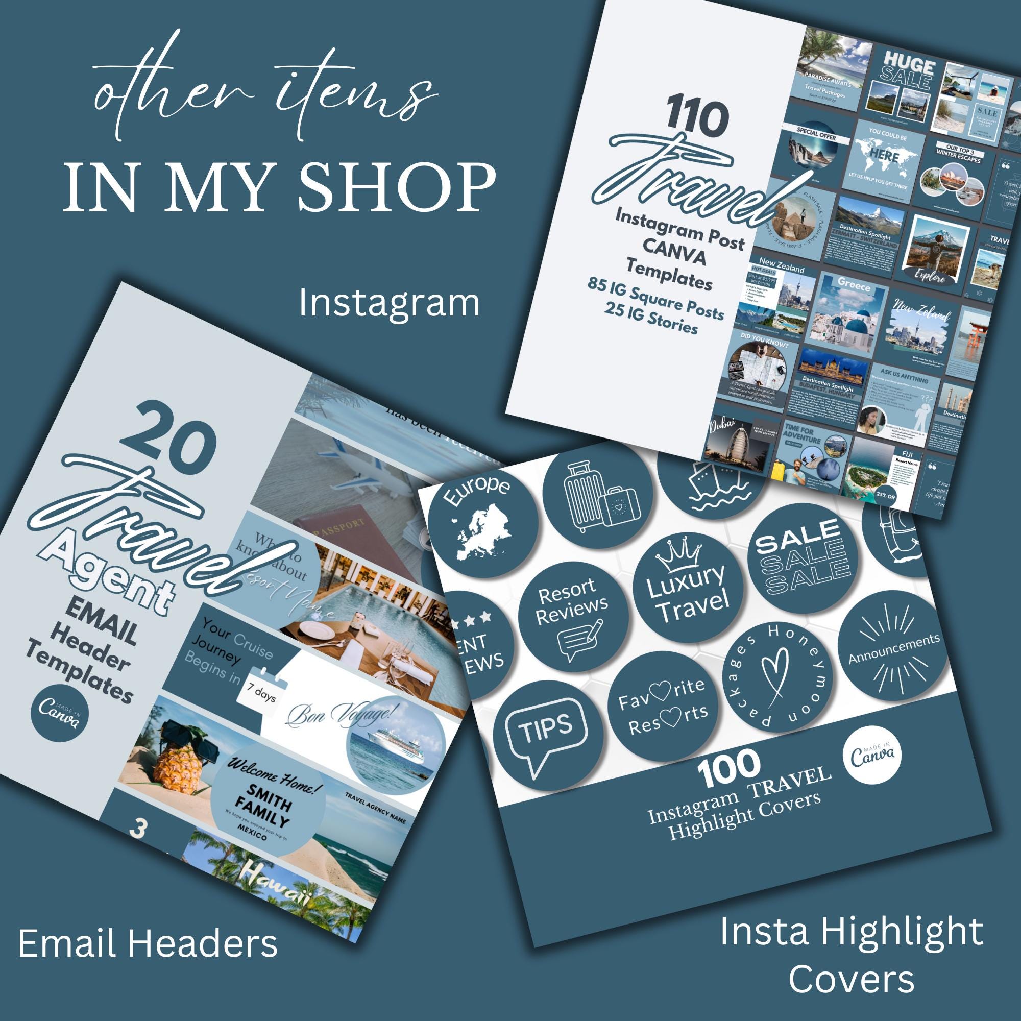 Travel Agent Newsletter Template, Travel Agency Marketing Content ...