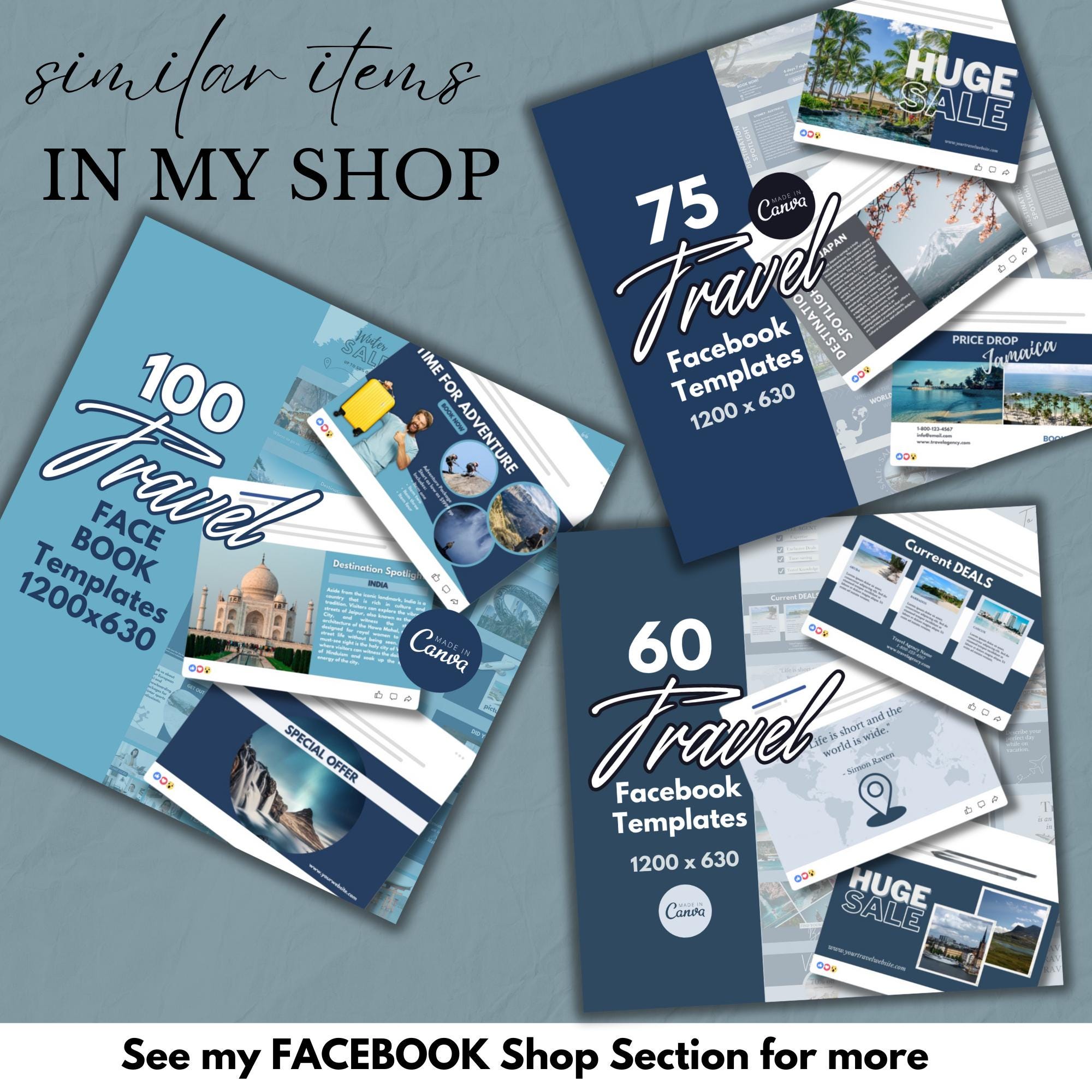 Travel Agent Facebook Posts, Facebook Covers, Travel Facebook Content ...