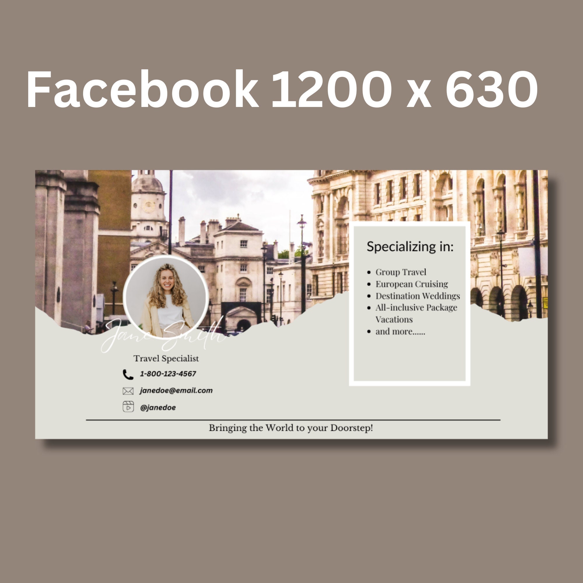 Travel Agent Introduction Flyer Template, New Travel Agency Instagram ...