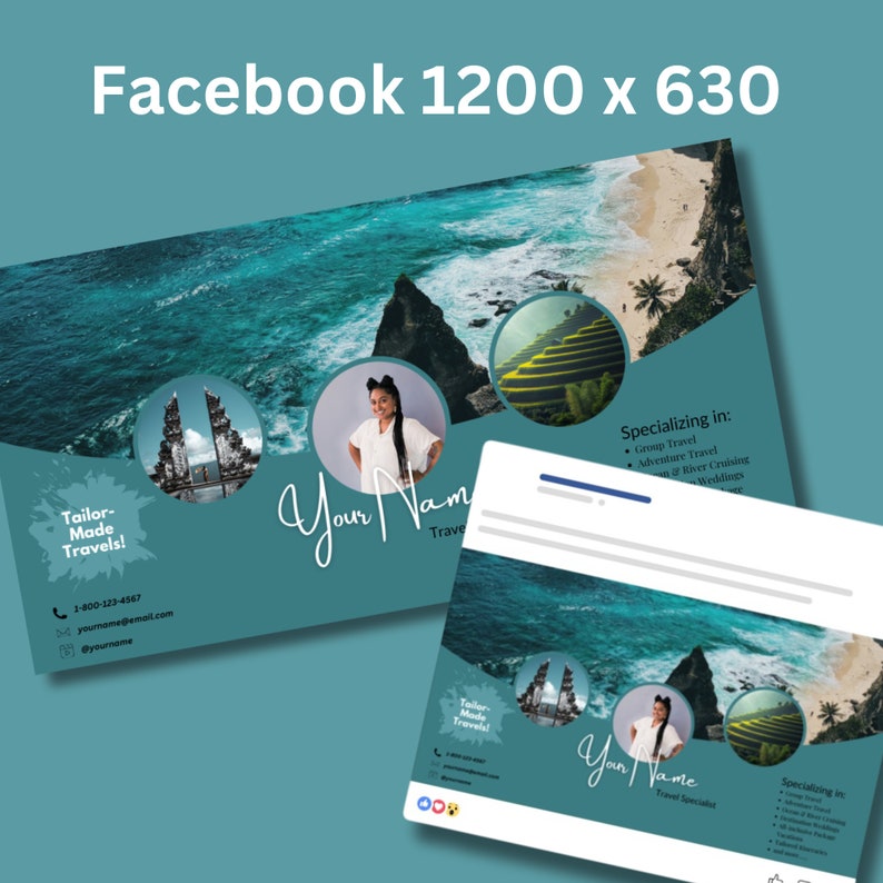 Travel Agent Introduction Flyer Template, Travel Agency Instagram and ...