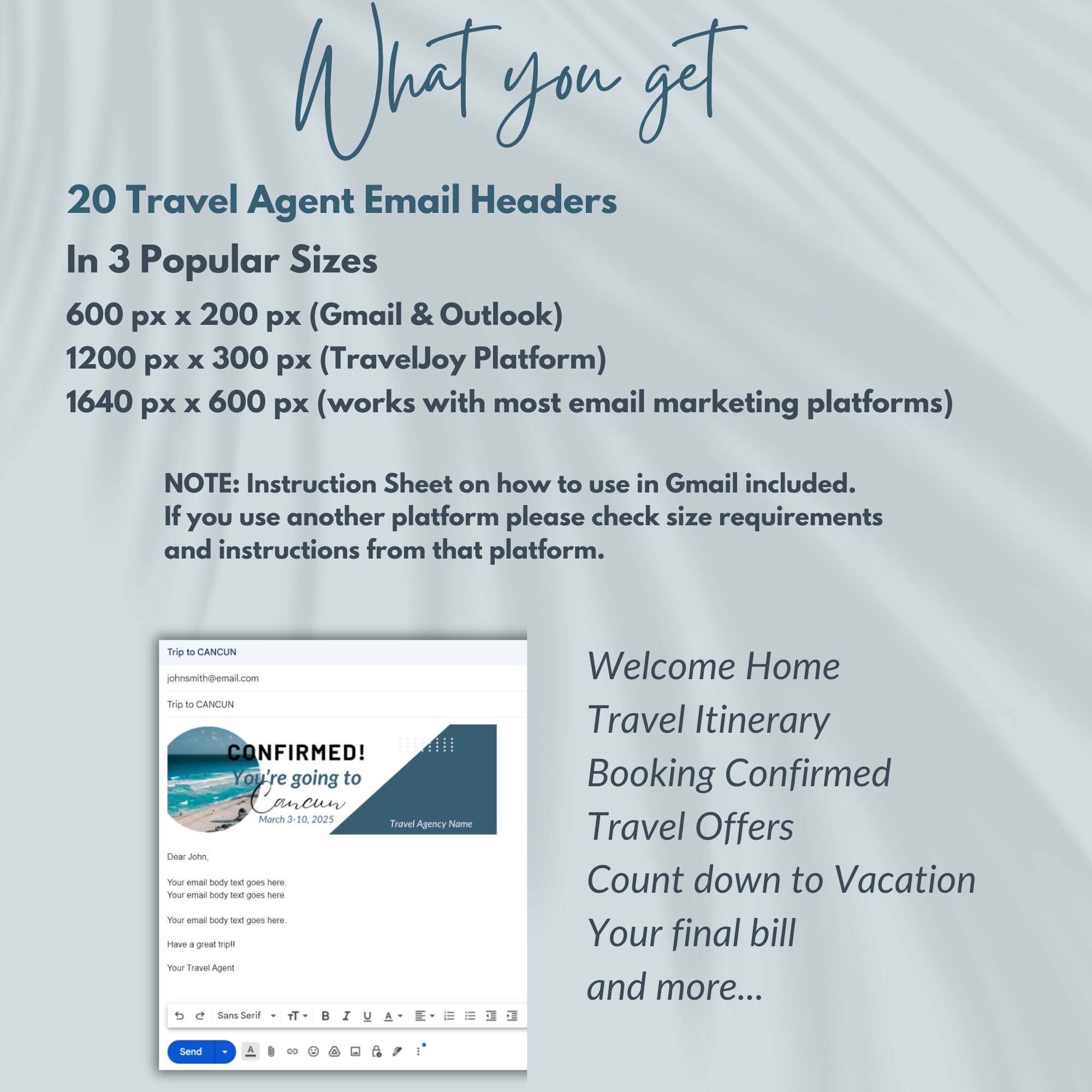 Travel Agent Email Headers, Travel Banner, Travel Agency Marketing ...