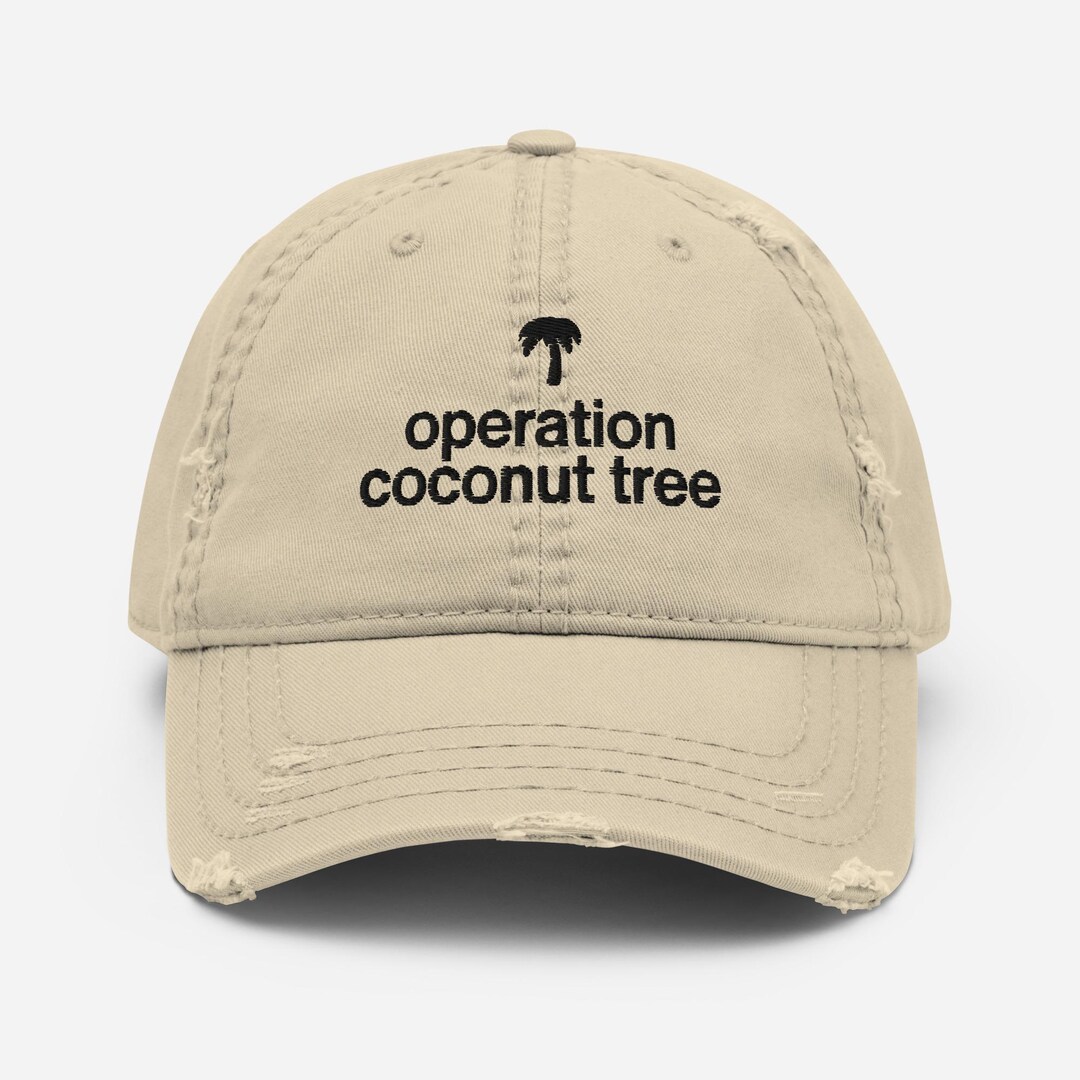 Coconut Palm Tree Emoji Hat President Kamala Harris, You Exist in the ...