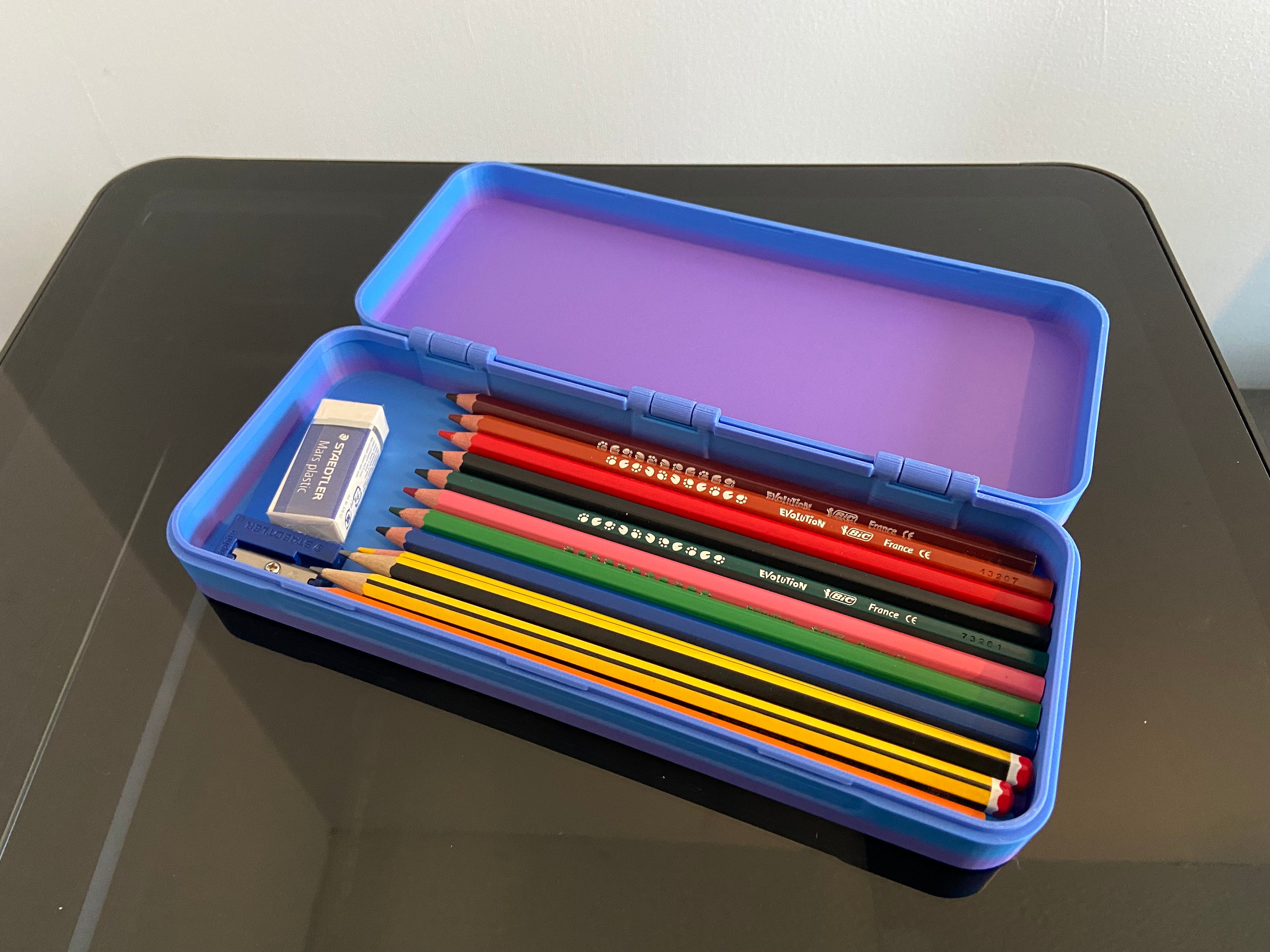 Customized Pencil Case STL File: Snap Fit Lid (digital Download) - Etsy