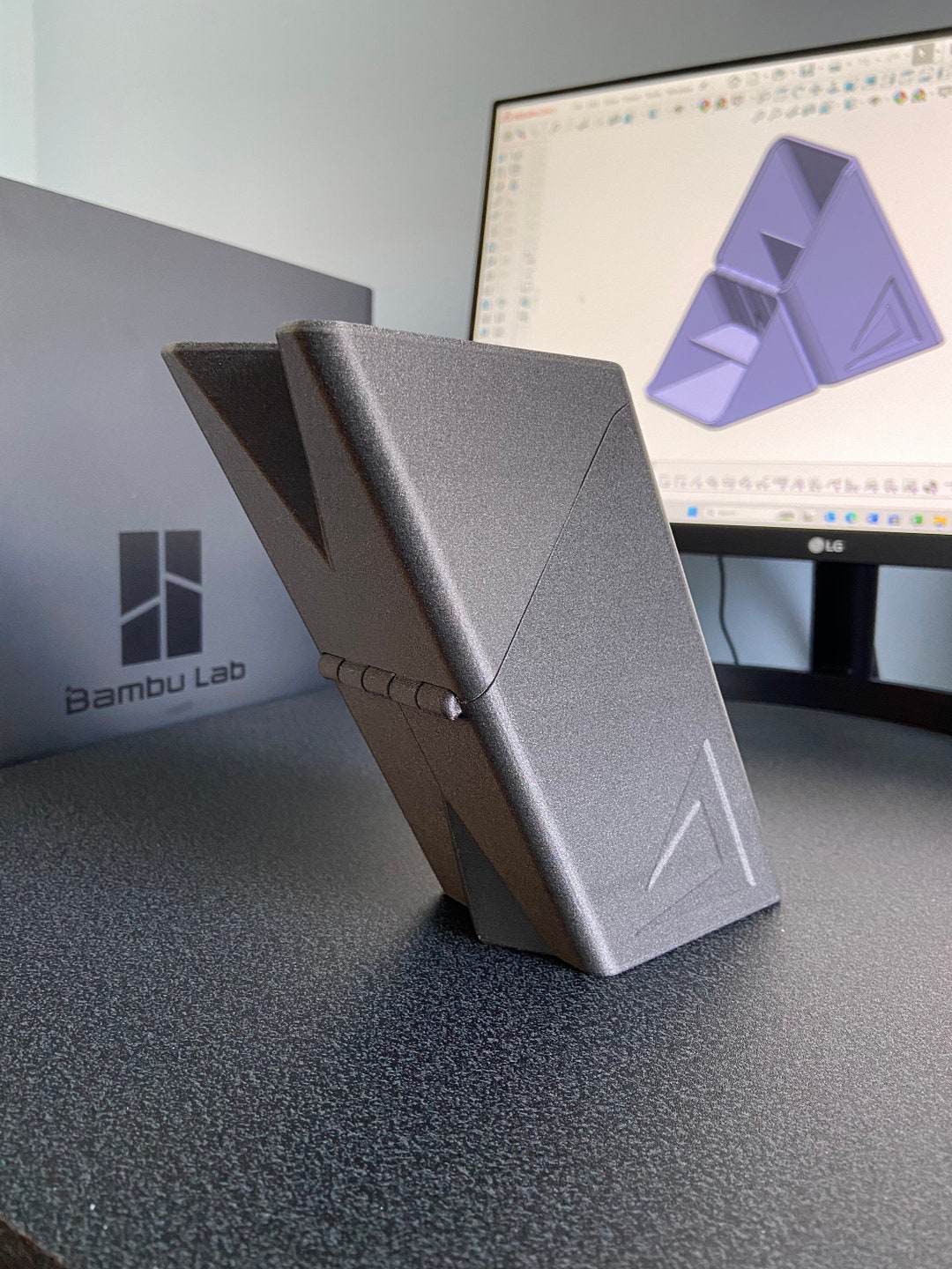 STL Files for the Tricase. A Unique Print in Place Case - Etsy