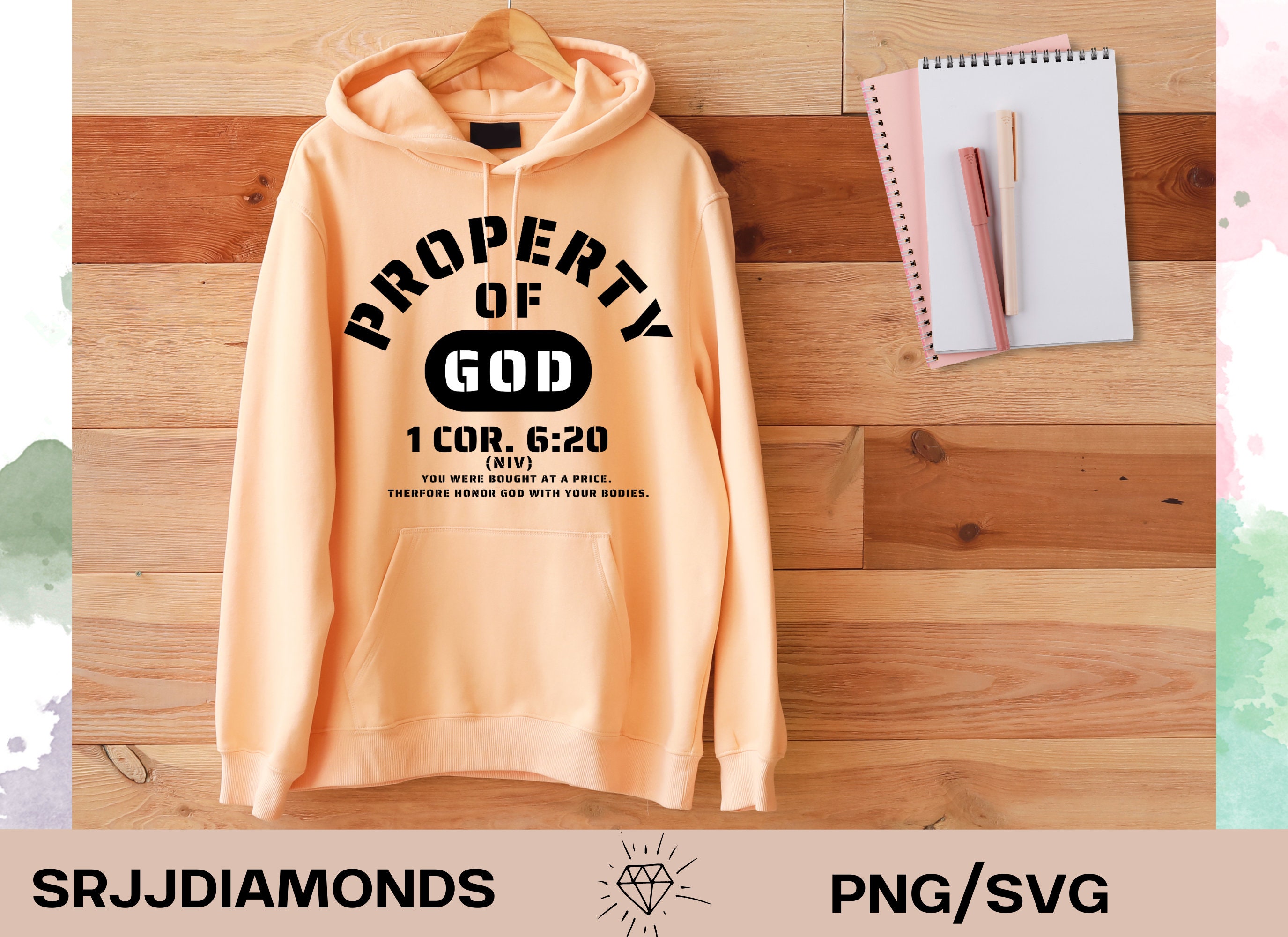 Property of God Png Svg Instant Digital Download, Resizable, Easy to ...