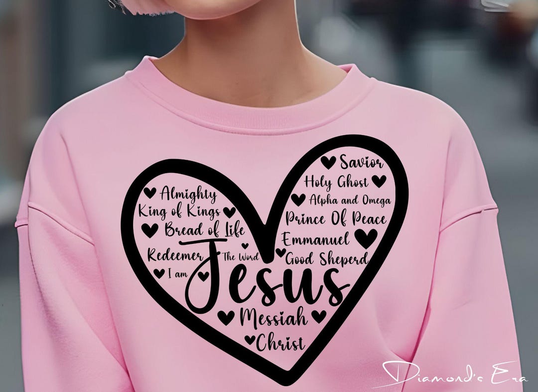 Jesus Messiah Savior SVG PNG | Christian Faith Shirt Design | Religious ...