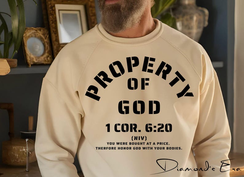 Property of God PNG SVG: Christian Design (digital Download) - Etsy
