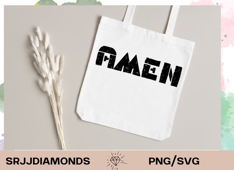 Amen Svg Png Instant Digital Download-digital File Svg Png, Christian ...