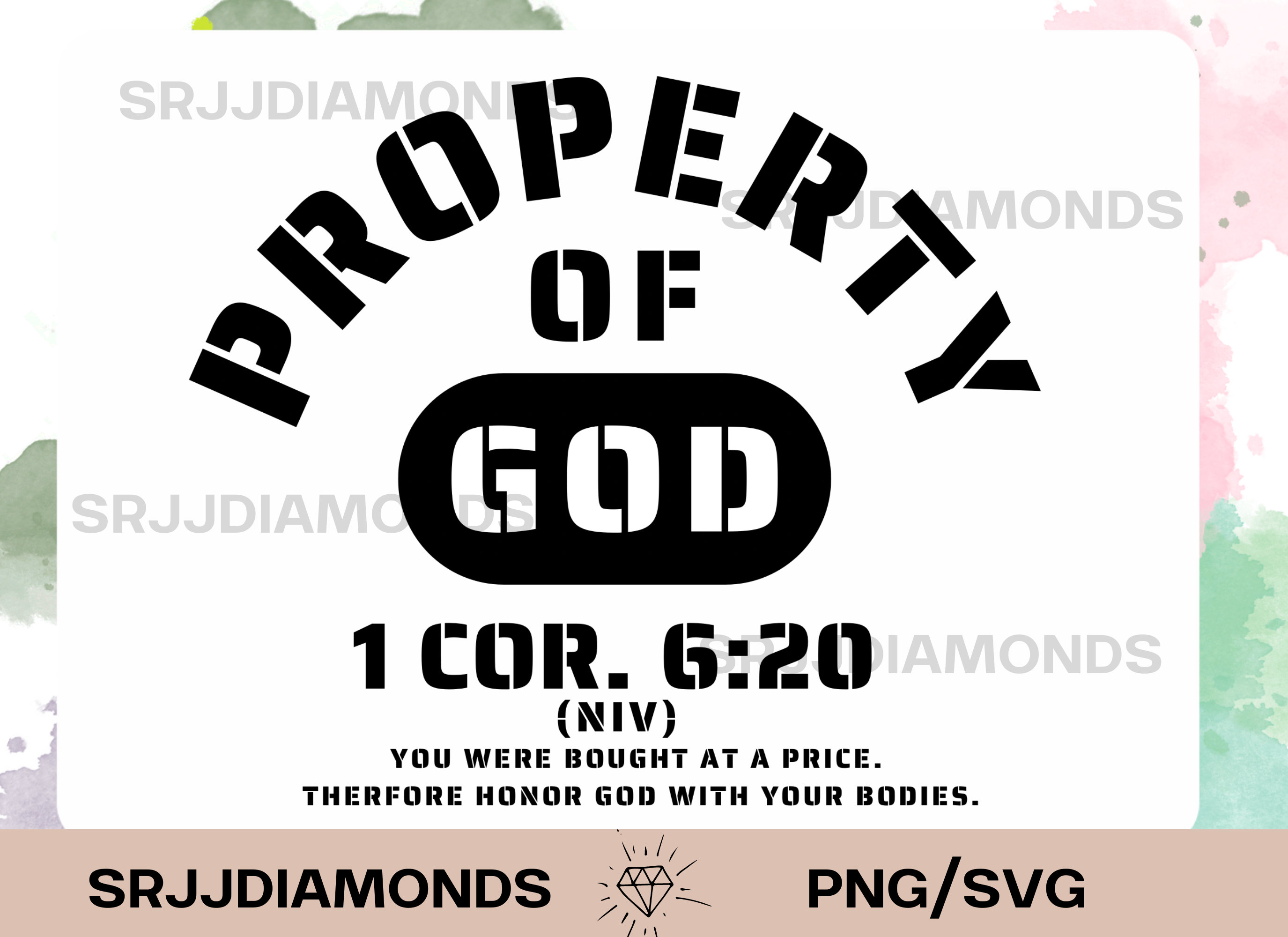 Property of God Png Svg Instant Digital Download, Resizable, Easy to ...
