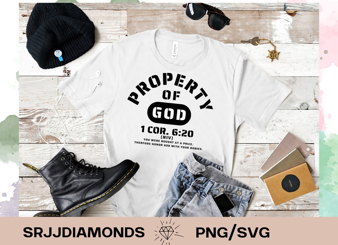 Property of God Png Svg Instant Digital Download, Resizable, Easy to ...