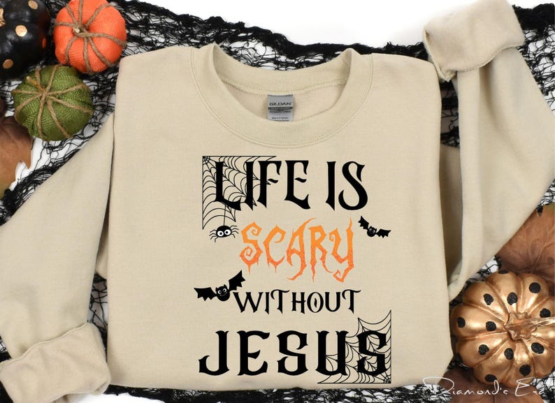 Life is Scary Without Jesus SVG PNG Instant Digital Download Faith ...