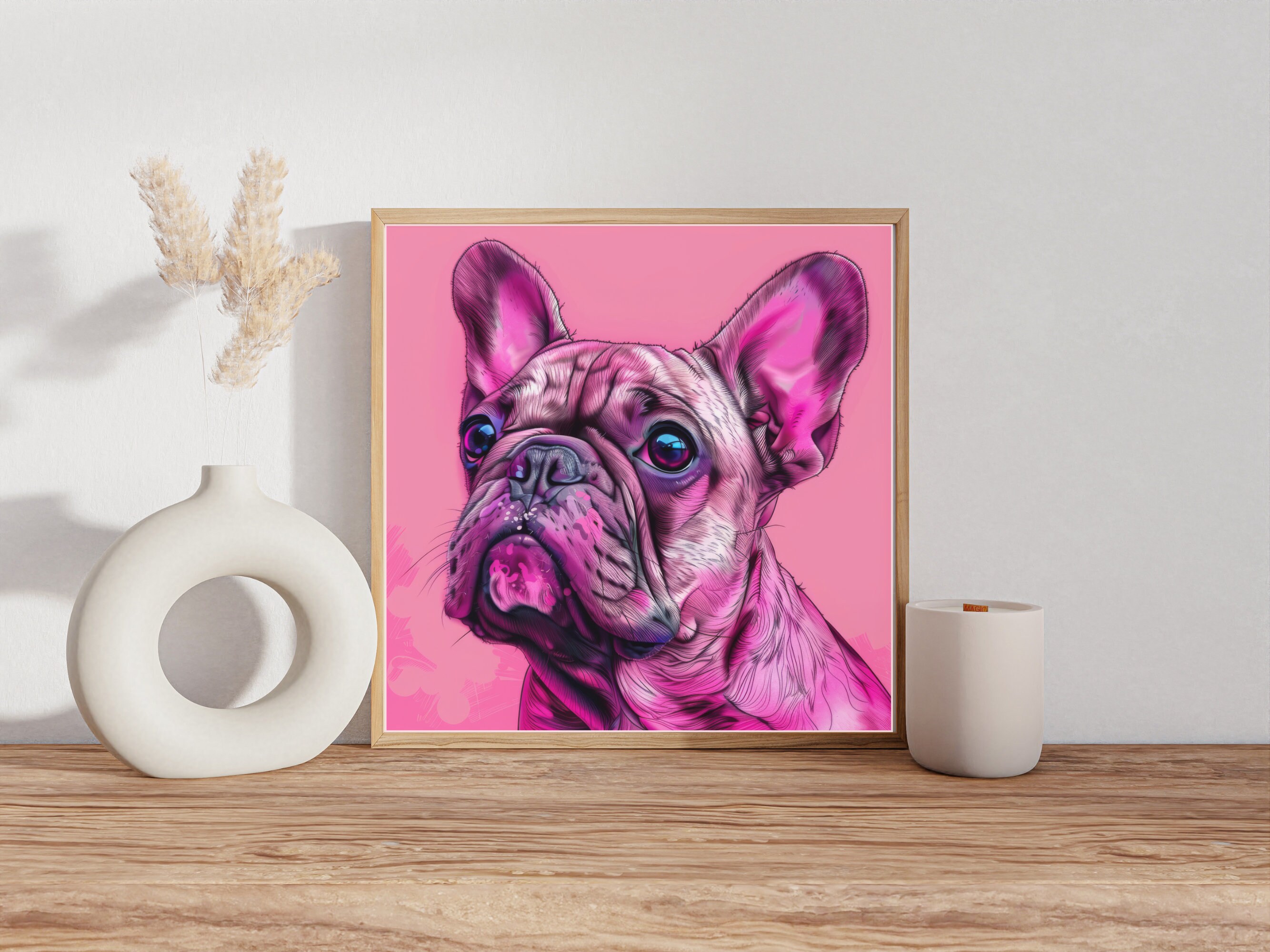 Printable French Bulldog Art Printable Frenchie Art Dog Art Gifts for ...