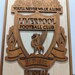 PERSONALISED LIVERPOOL Wooden 3D Plaque - Door/table Plaque, Football ...