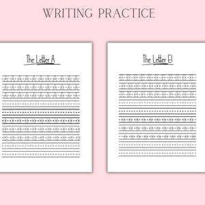 Preschool Worksheets Bundle Printable, Tracing and Alphabet Practice ...